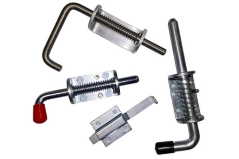 Spring Pin Latch for Trailer Gate & Fence Gate